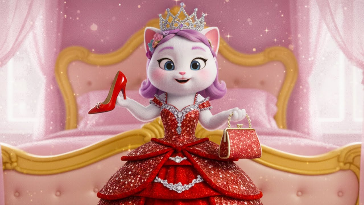 🐱💄 Cute Kitten Princess Doing Makeup for The First Time | Ai Cat Story ...