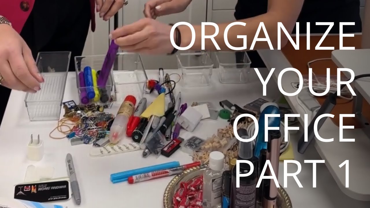 Cluttered Office, Cluttered Mind: Organize Your Office Part I - YouTube