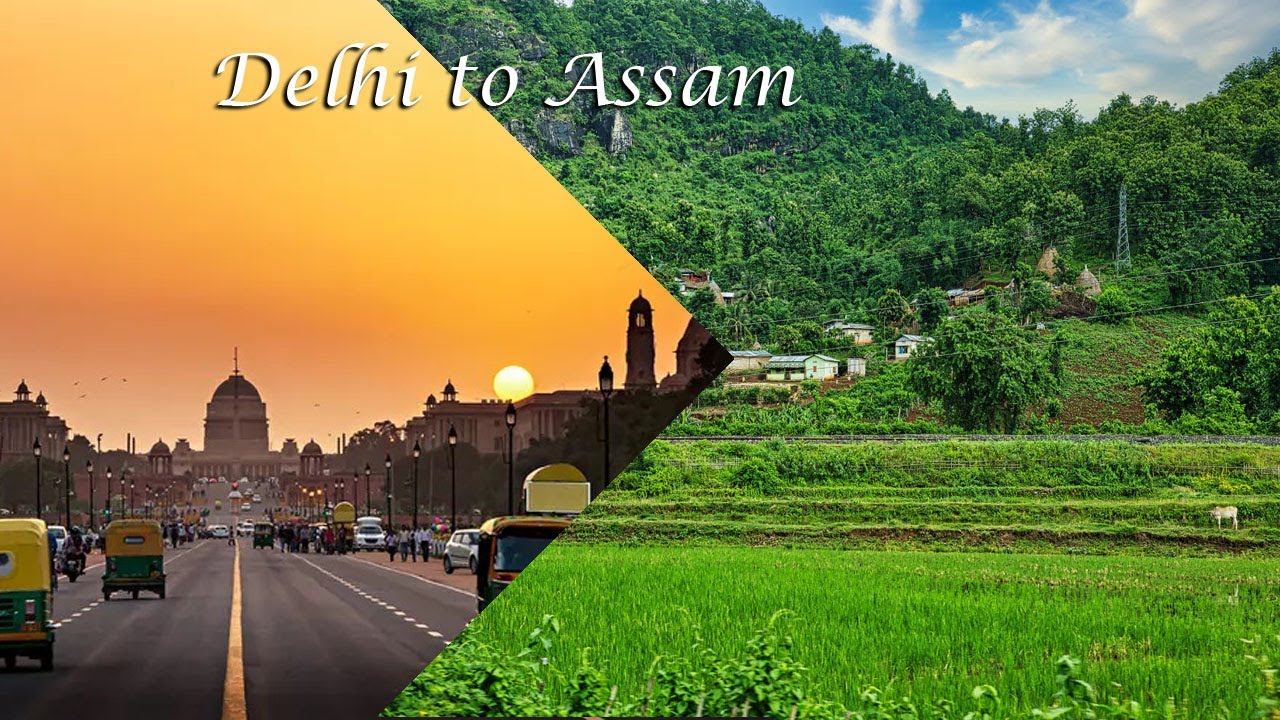 An Unplanned Journey Delhi to Assam (First Video of 2023) - YouTube
