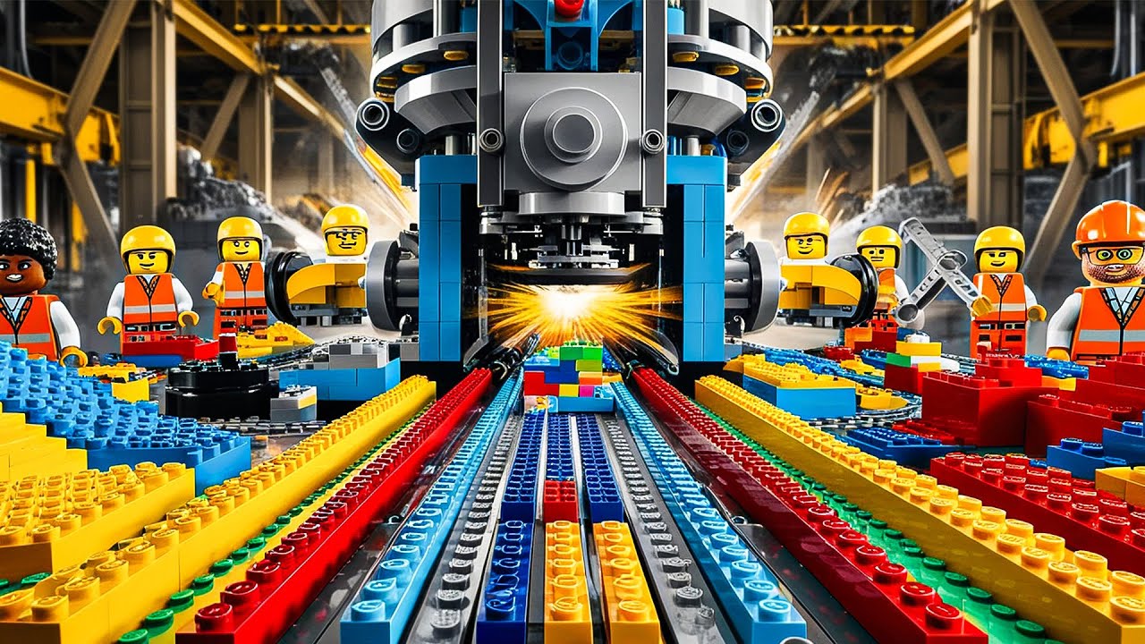 How LEGO Makes 4 Billion Bricks A Year (Factory Tour) - YouTube