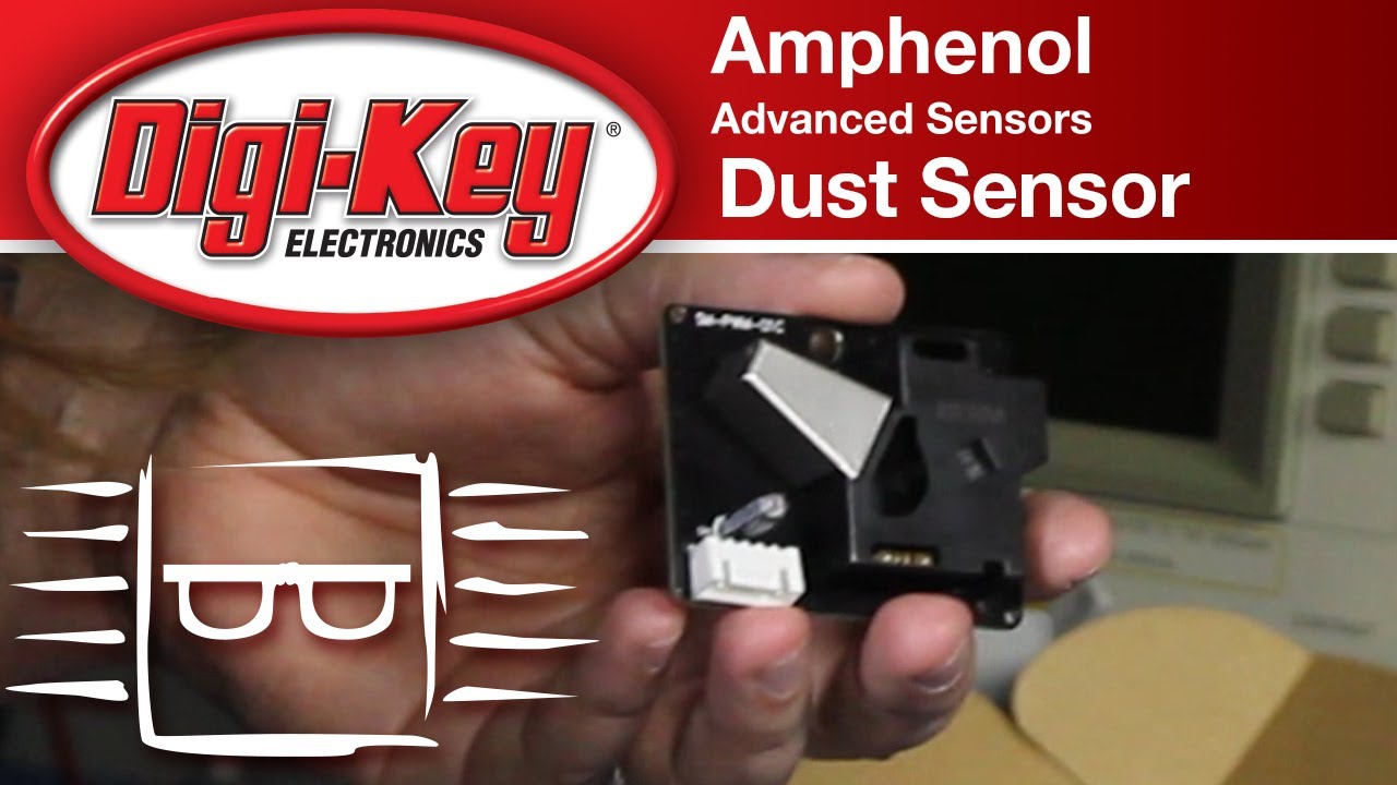 Amphenol Advanced Sensors SMART Dust Sensor | Another Geek Moment - YouTube