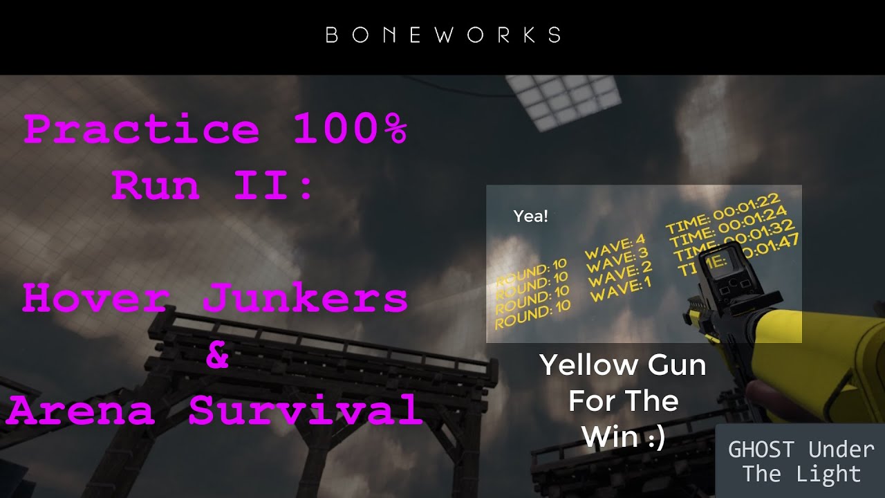 100% Speedrun Practice | Hover Junkers & Arena Survival to Round 10 - YouTube
