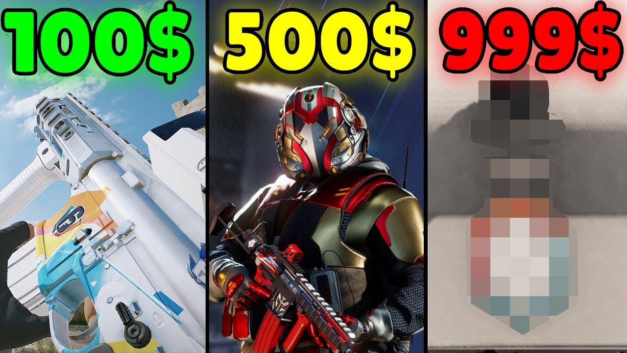 TOP 10 MOST Expensive Skins SOLD On The NEW Marketplace - Rainbow Six ...