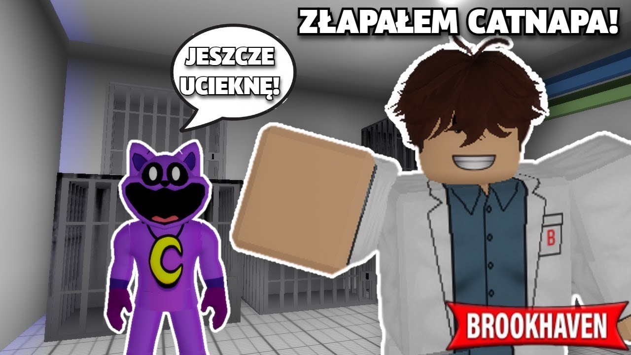 ZŁAPAŁEM ZŁEGO CATNAPA w BROOKHAVEN RP🏡| Smilling Critters #1 - YouTube