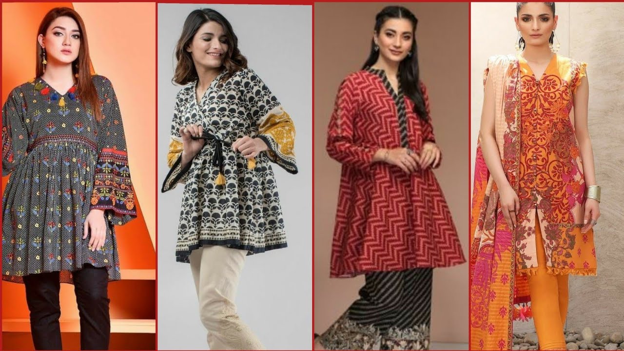 stylish frock design for ladies / girls frock design/ girls short frock ...