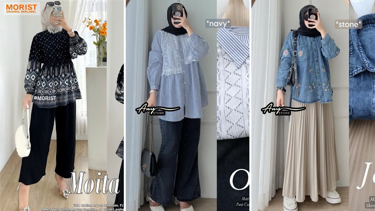 30+ MODEL BAJU SETELAN ONE SET UNTUK LEBARAN TERBARU 2025 / Part 3 ...