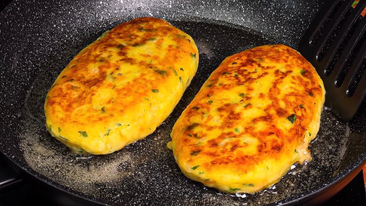 Kartoffeln und 2 Eier mischen. Das Rezept meiner Großmutter aus dem ...