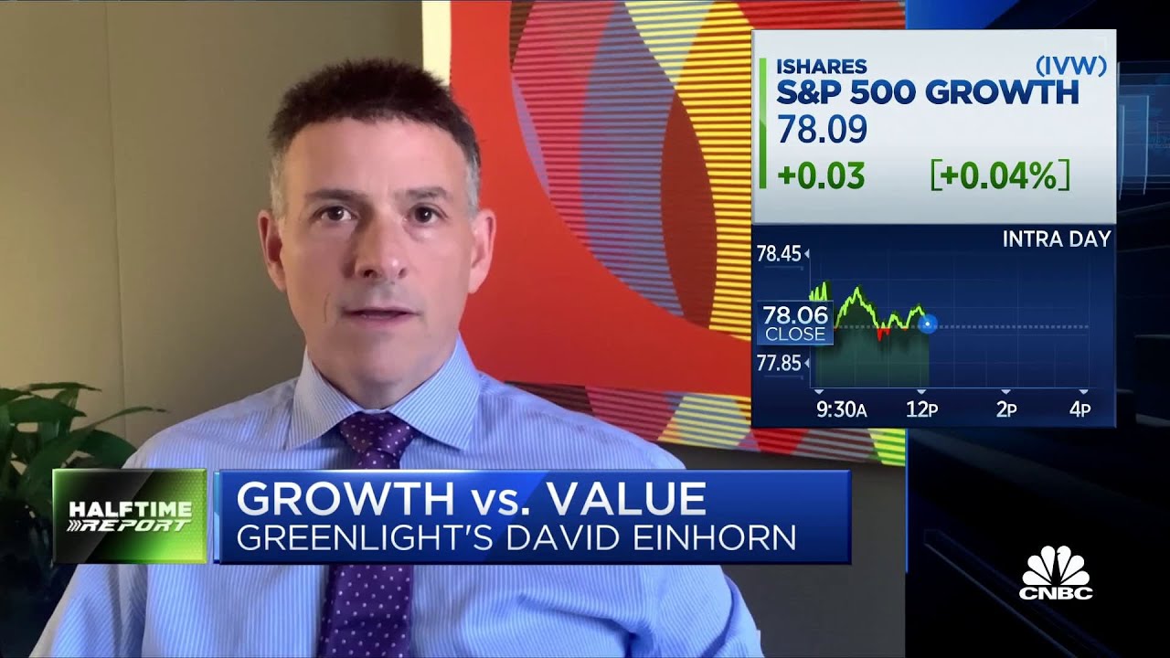 Greenlight Capital's David Einhorn on growth vs. value - YouTube