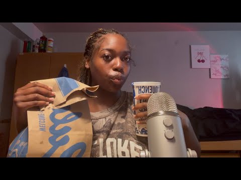 ASMR Culver’s Mukbang 🍔 🍟 
