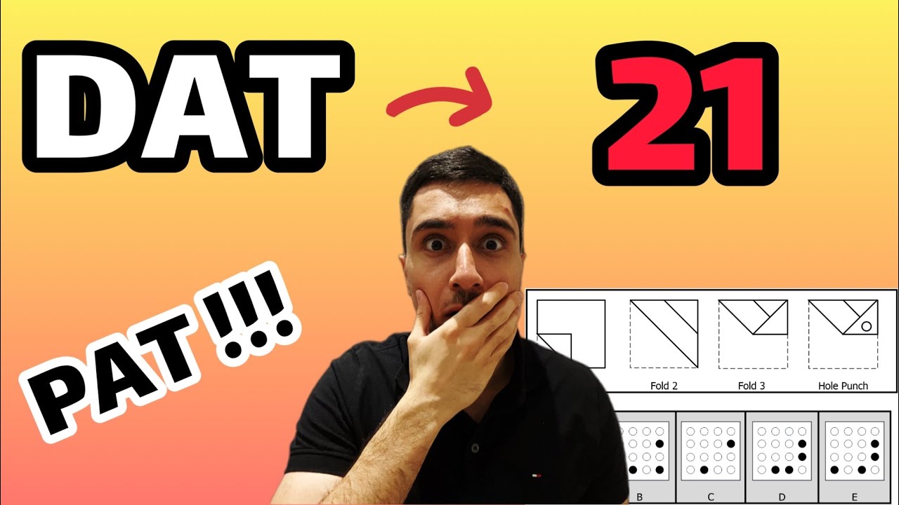 How I Improved My PAT From 18 to 21| DAT! - YouTube