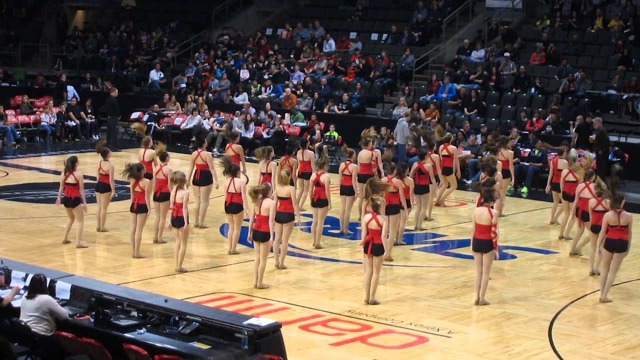 Half time dance performance during Austin Spurs Game 02/07/15 Video #3 ...