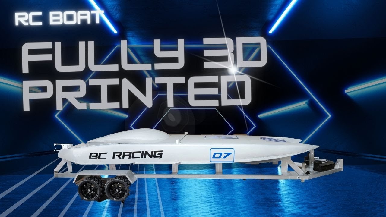 3D Printed RC Boat Build! Biggest Project So Far! - YouTube
