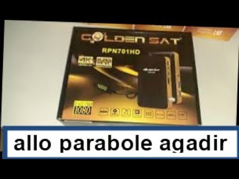شرح جهاز golden sat rpn701hd - YouTube