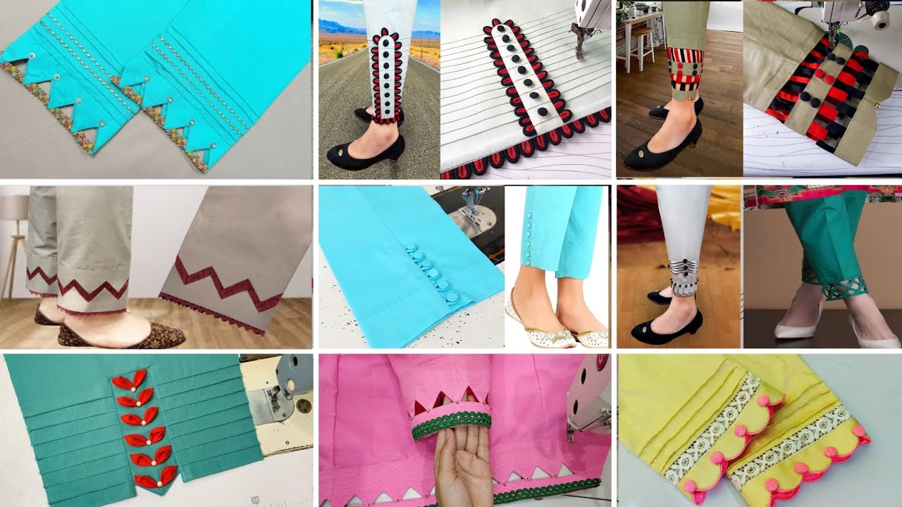 Latest 💯 + capri design for girls 2024 |trouser design | Trendy Trouser ...