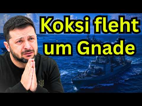 Seeblockade zeigt Wirkung! Wieder kommt Selenski bei Putin angekrochen