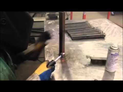 Welding Square Tube - YouTube