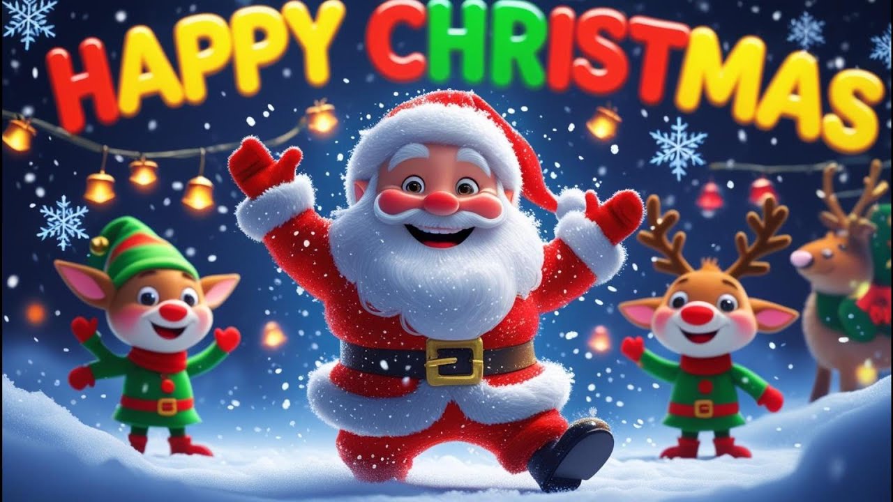 Santa’s Snowy Groove! (Kids Christmas Dance Song) - YouTube