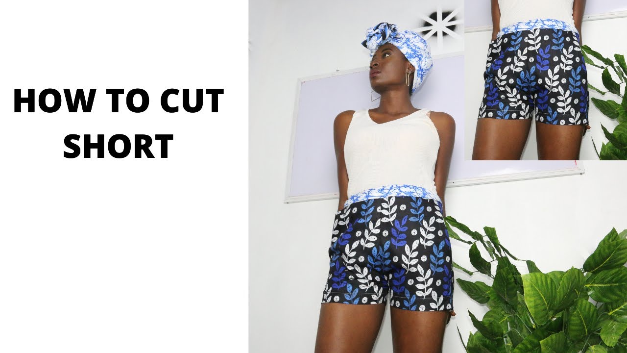 HOW TO CUT PANT / SHORT TROUSER/ /KNICKER/ pattern drafting tutorial ...