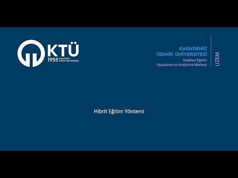 Hibrit Eğitim Yöntemi