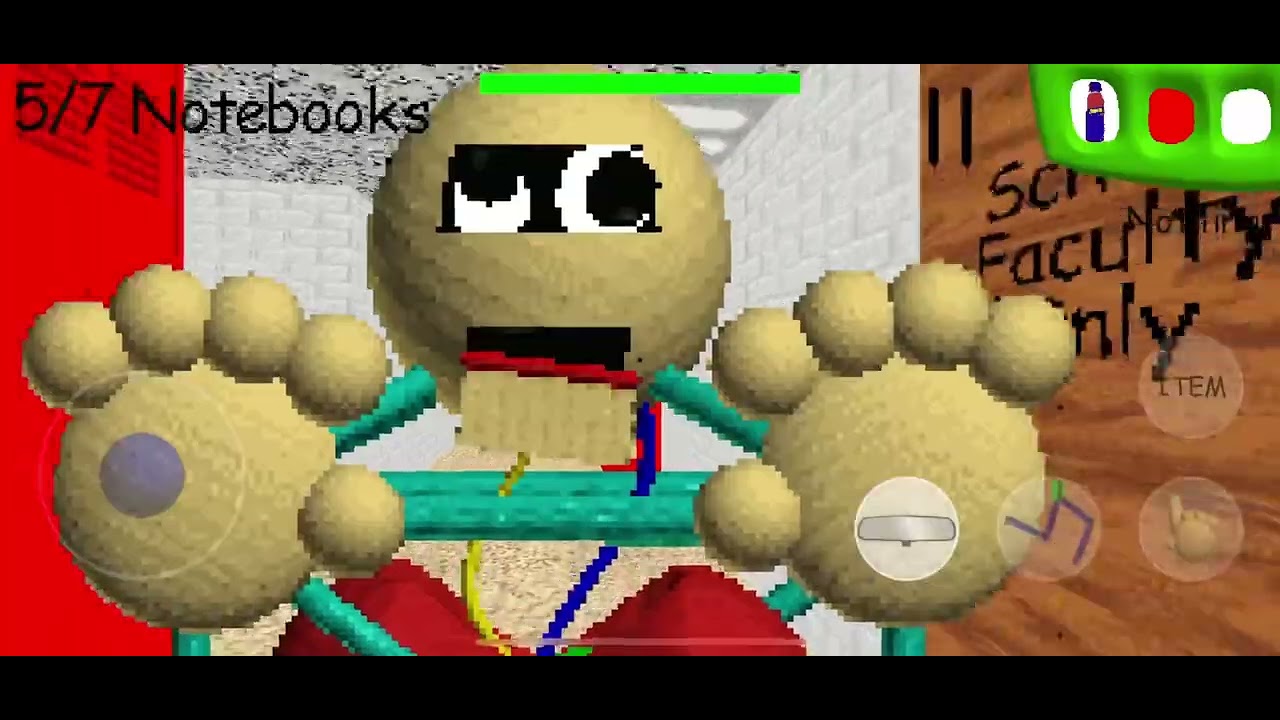 Baldi’s Basics: Getting the secret ending without sound - YouTube