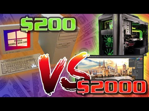 200 DOLLAR PC VS 2000 DOLLAR PC - YouTube