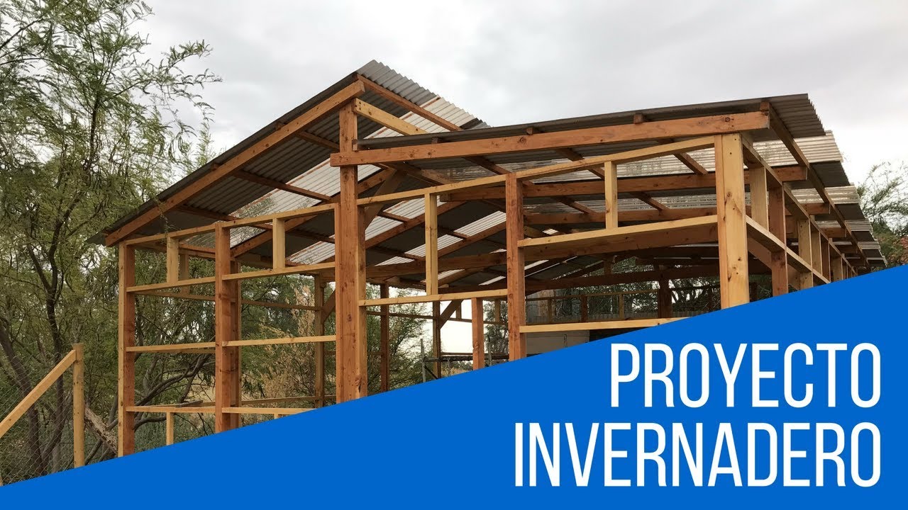 Techumbre invernadero o taller - YouTube