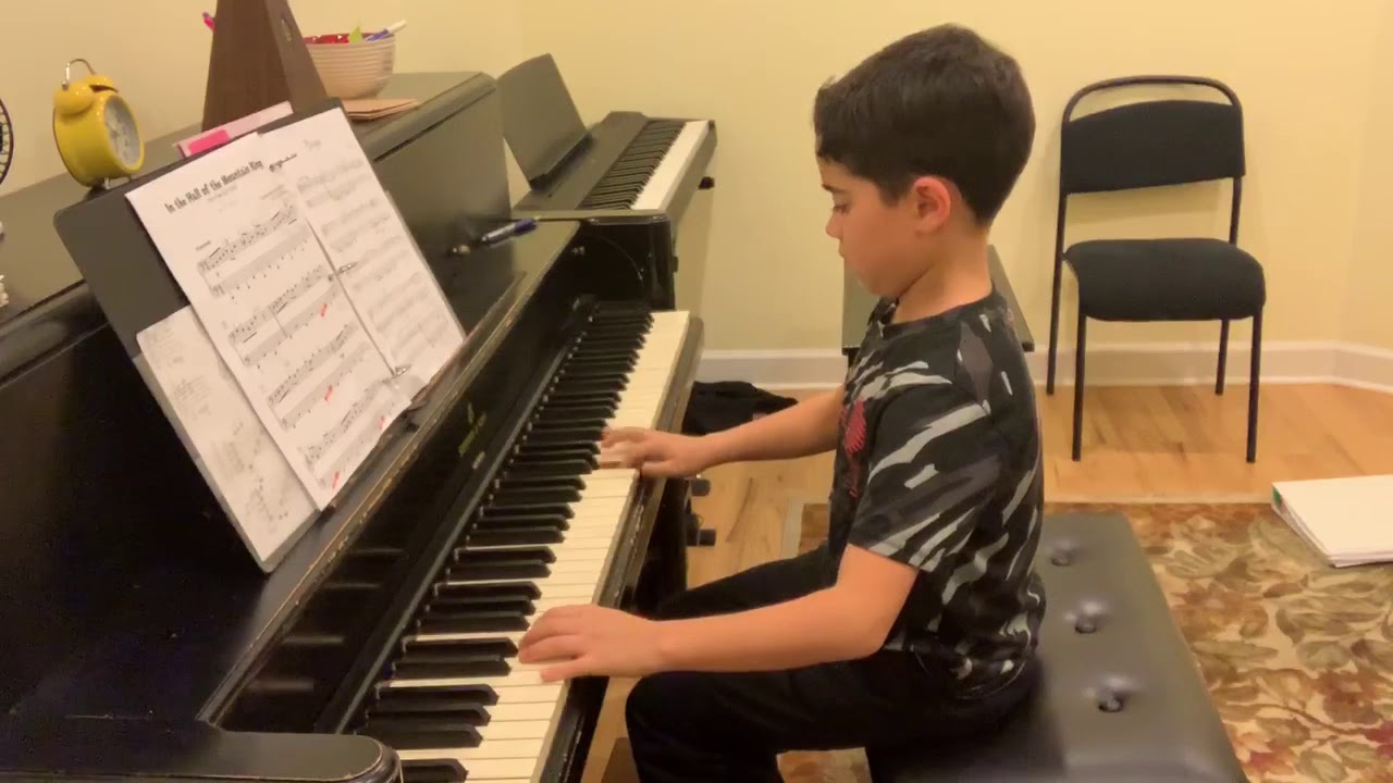 Luca Spiteri, a student of Victoria Pilipenko, plays Boogie - YouTube