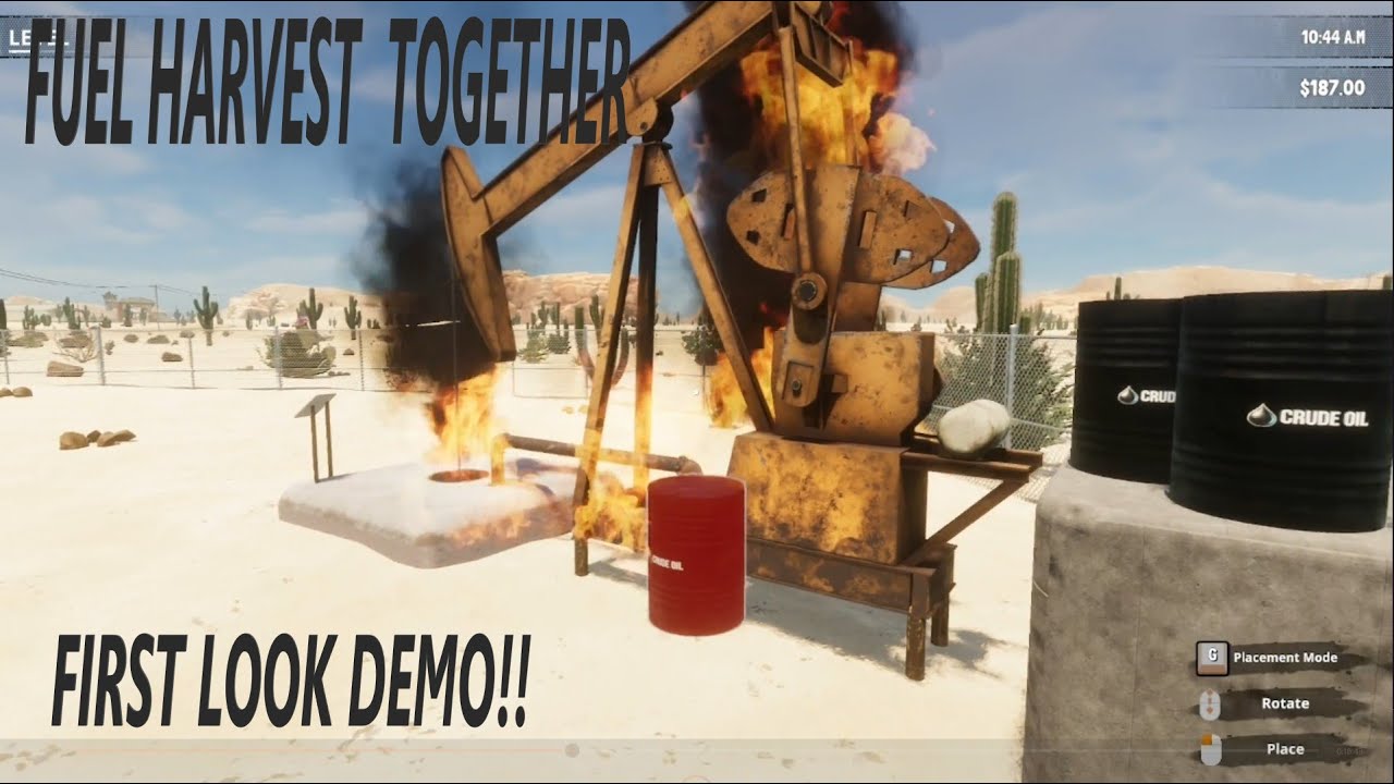 FIRST LOOK AT FUEL HARVEST TOGETHER DEMO - YouTube