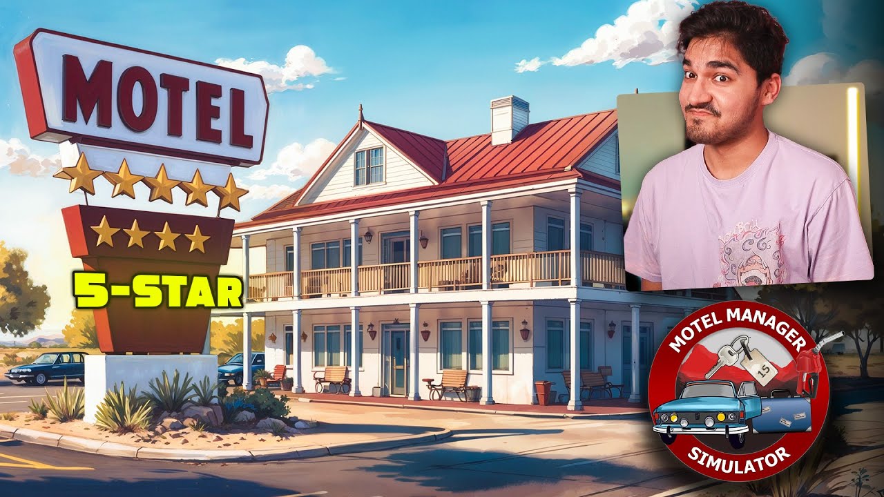 The 5-STAR MOTEL Is Finally COMPLETE! - Motel Manager Simulator ...