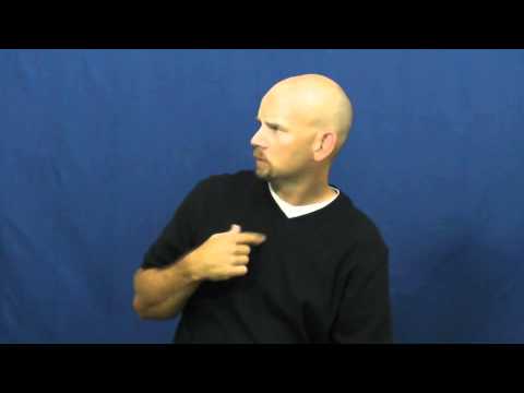 press-encourage ASL - YouTube