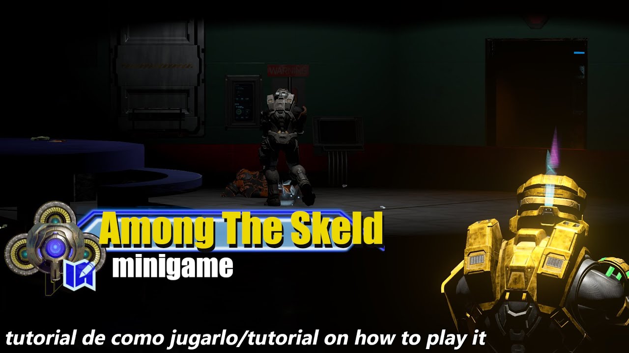 Among The Skeld | tutorial de como jugar/ tutorial on how to play it - YouTube