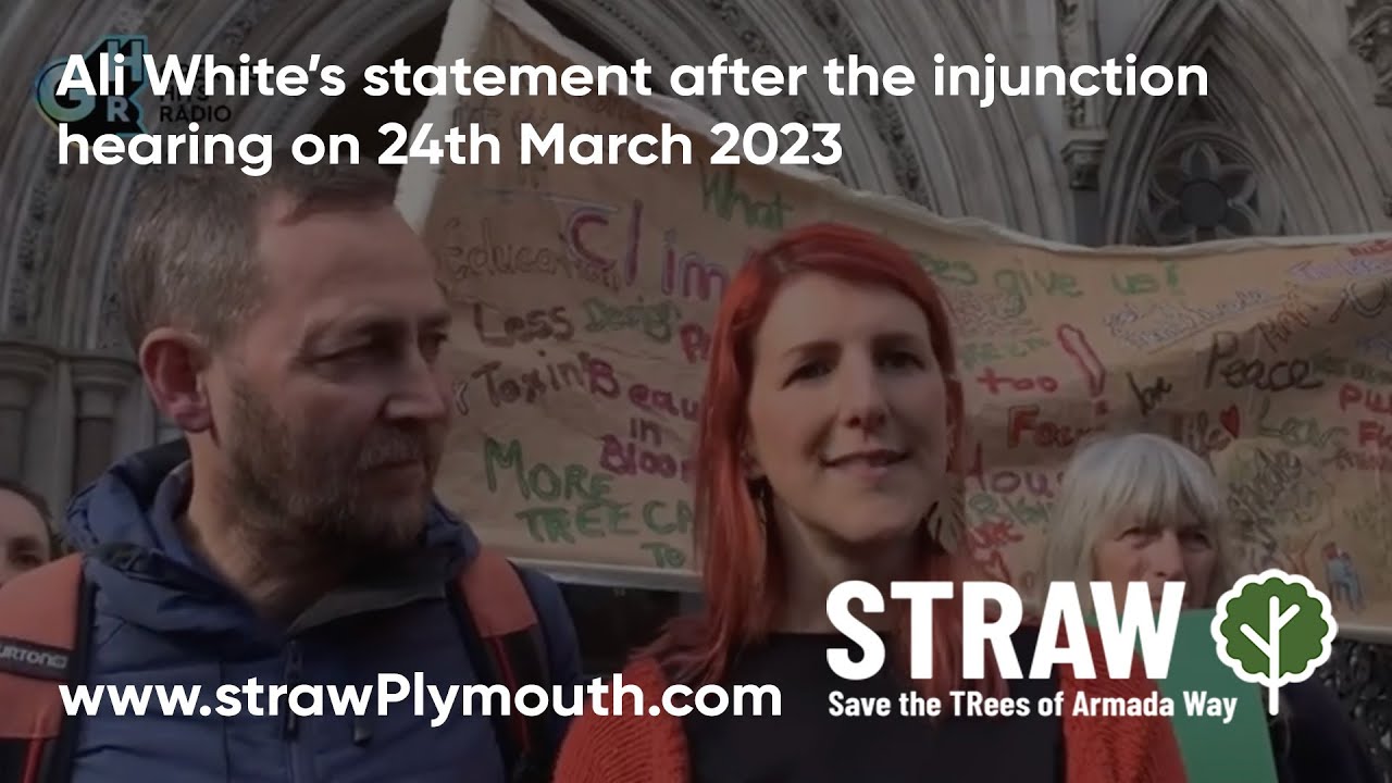 Ali White's statement after Royal Courts of Justice injunction hearing ...