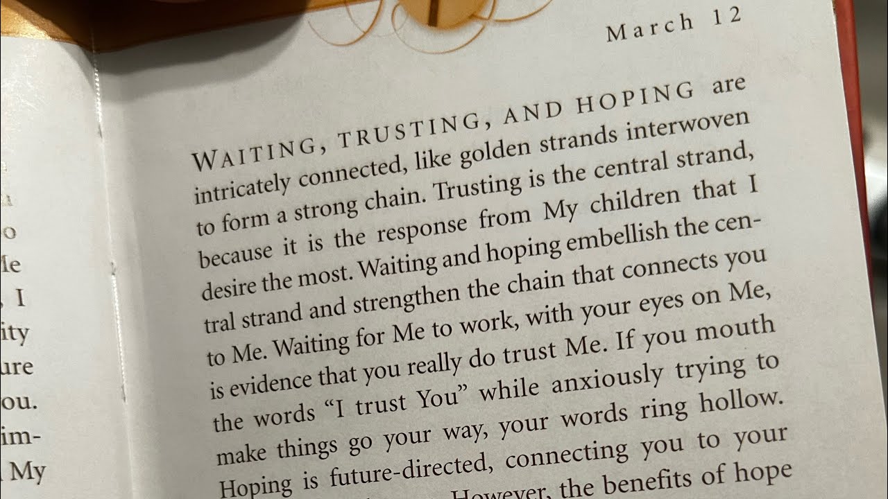 God is Calling You To Wait Faithfully and Expectantly ⏰☀️🐑 | Jesus Is ...