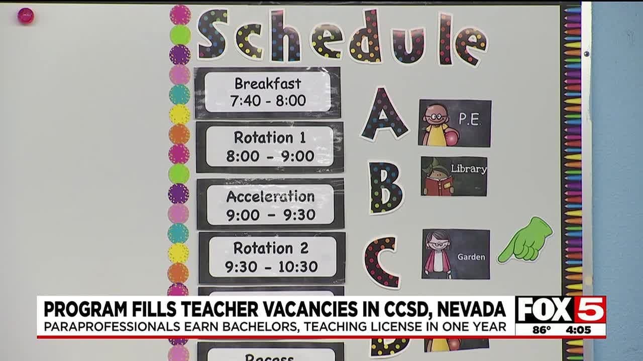 UNLV’s fast-track teaching program fills vacancies in CCSD, Nevada ...