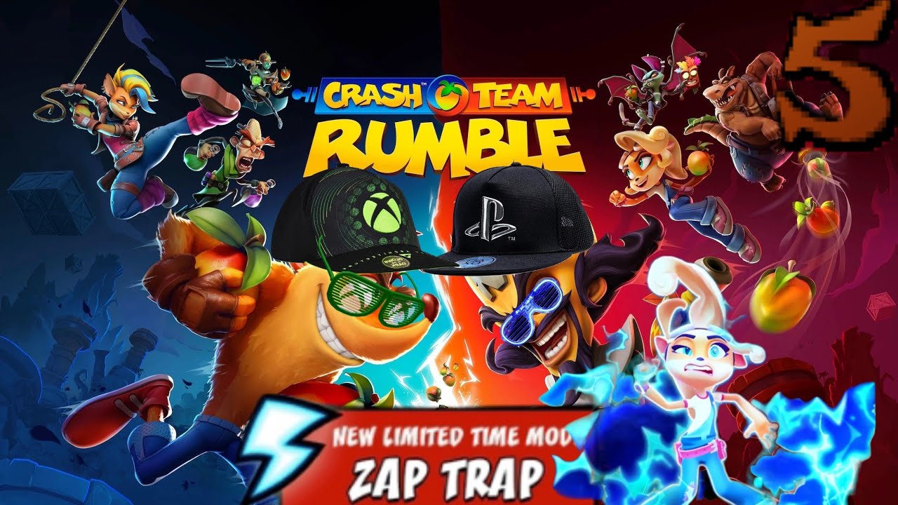 Crash Team Rumble: Livestream 5: ZAP TRAP⚡ - YouTube