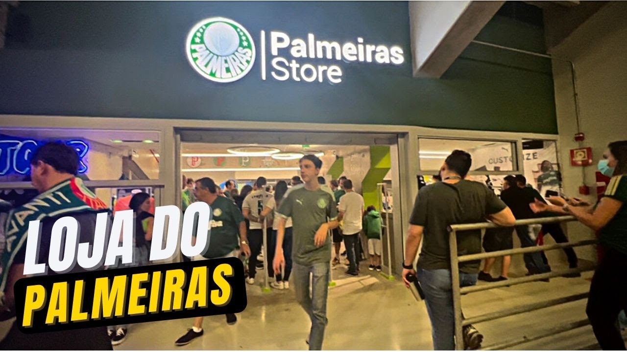 PALMEIRAS STORE | Loja do Palmeiras no Allianz Parque - YouTube