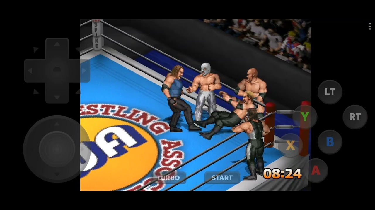 Fire pro wrestling d undertaker ddp Goldberg and Kevin Nash vs random ...