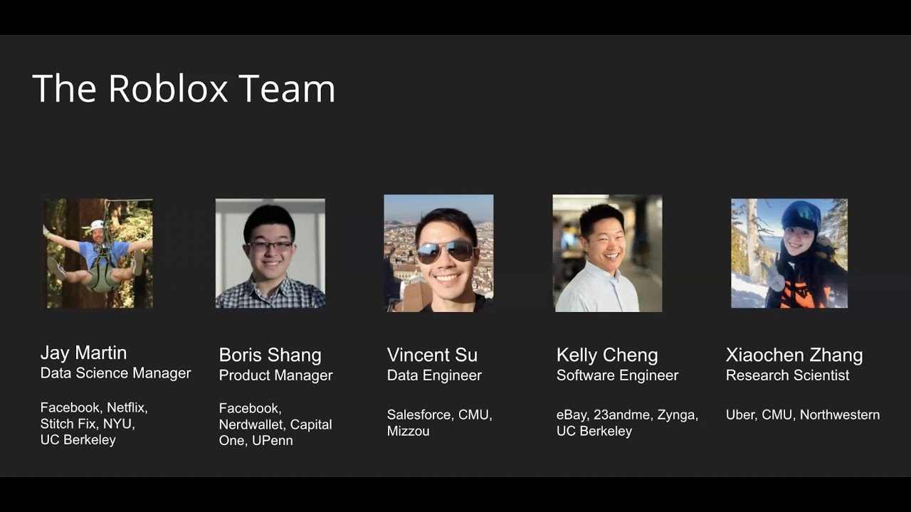 Guest lecture: Jay Martin and the Roblox Data Science team - YouTube