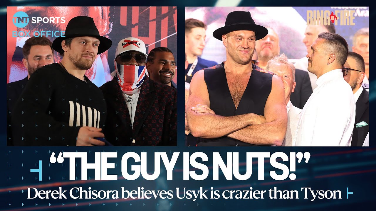 Derek Chisora on Usyk have the 'EDGE' over Tyson Fury mentally | #RingOfFire 🇸🇦🔥 - YouTube