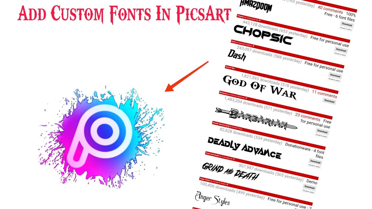 How To Add Custom Fonts In PicsArt How To Add Fonts In PicsArt How To Add Custom Fonts In PicsArt How To Add Fonts In PicsArt