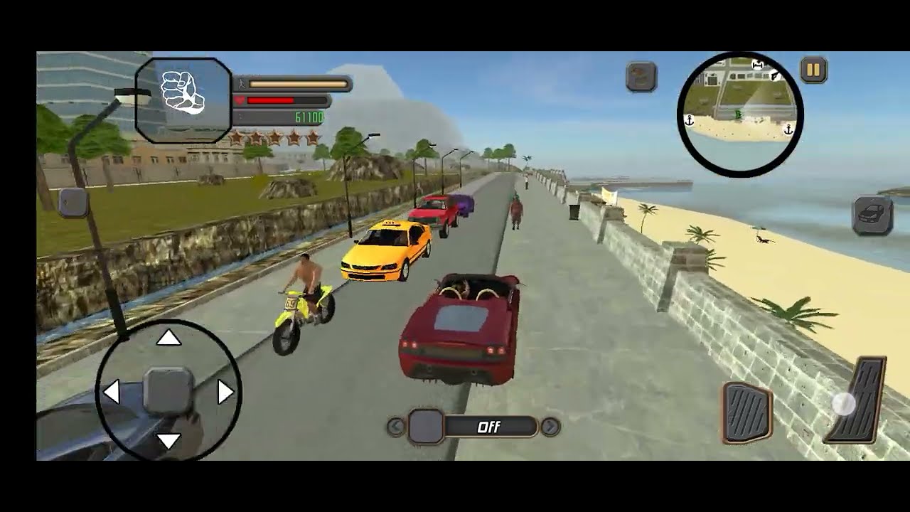 Grand mafia crime full city tour in long car and open car - YouTube