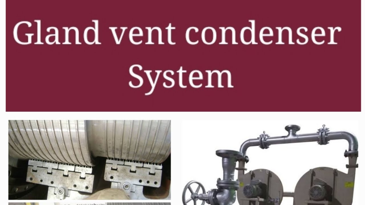 I will explain how the gland sealing system works - YouTube