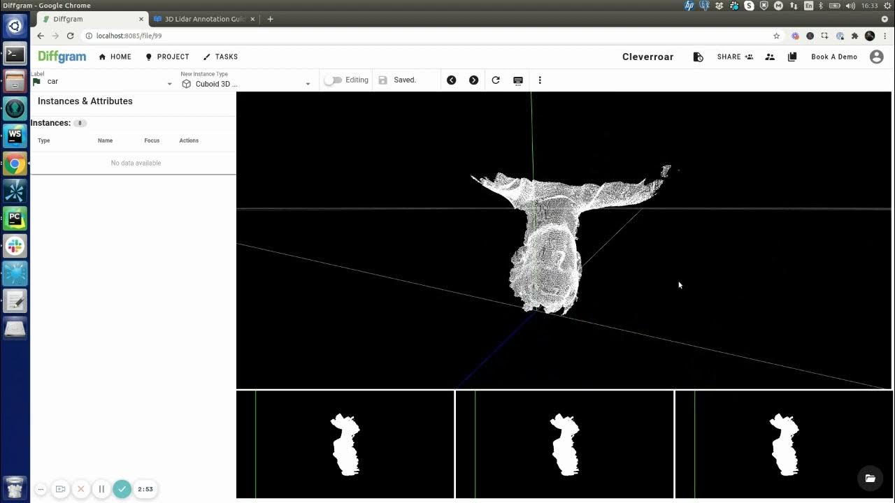 3D Annotation Platform Demo (LiDAR, Point Clouds, 3D Cuboids) Using ...