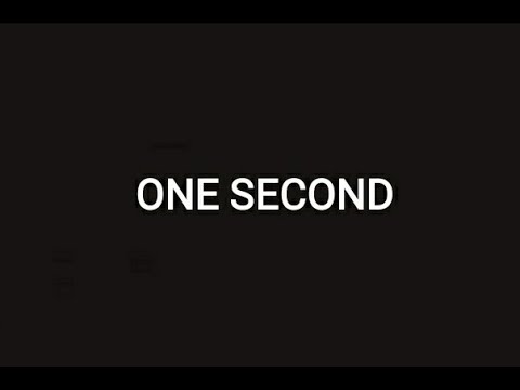 One Second - 44 - YouTube