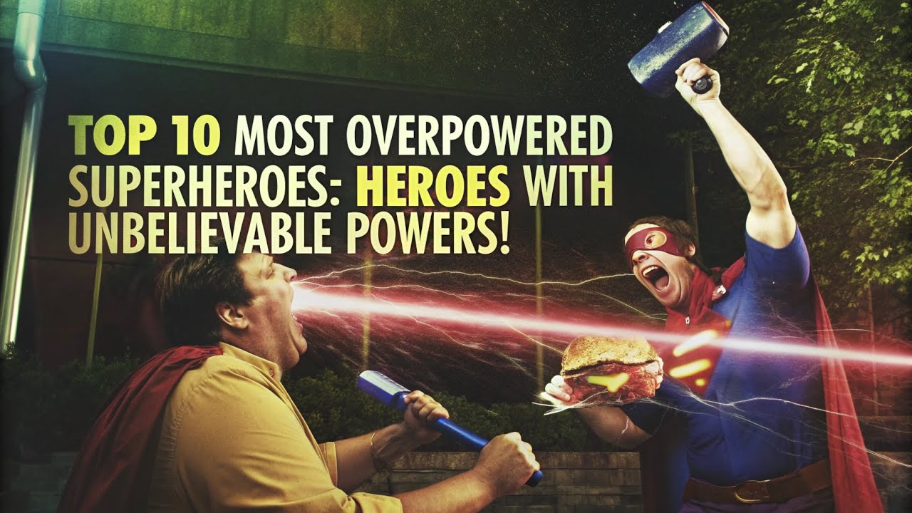 "💥🦸‍♂️ Top 10 Most Overpowered Superheroes: Heroes with UNBELIEVABLE ...