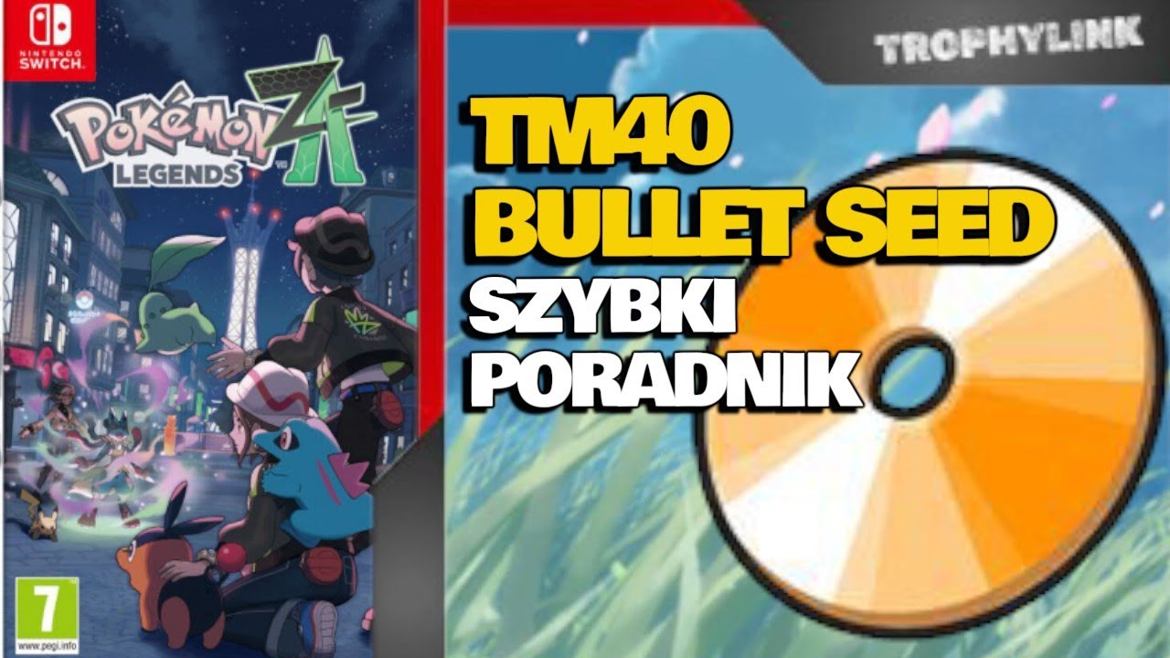 TM40 Bullet Seed - Pokemon Legends Z-A - YouTube