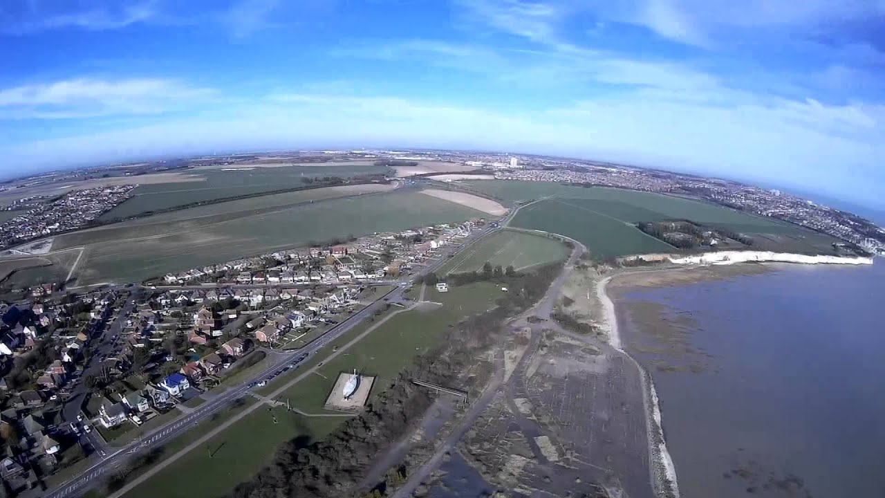 DJI F450 Flying high at Ramsgate Hover Port - YouTube