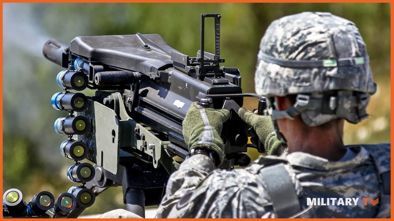 Why U.S. Military Love The Mk 19 Automatic Grenade Launcher - YouTube