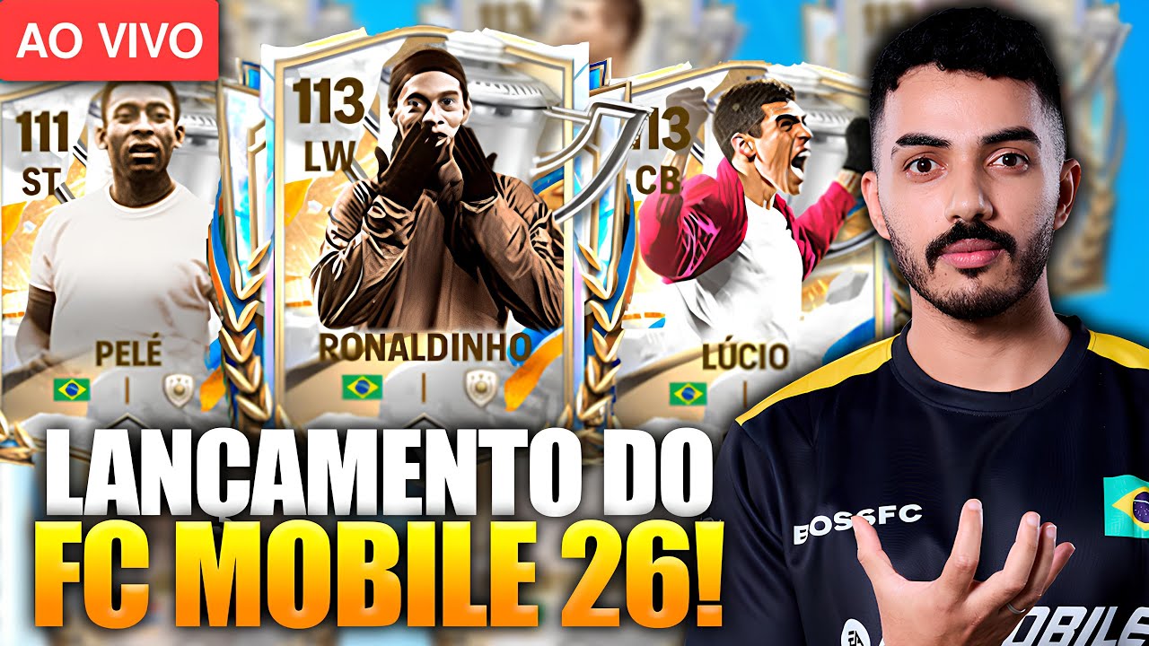 LANÇAMENTO OFICIAL do FC MOBILE 26! 😱 - YouTube