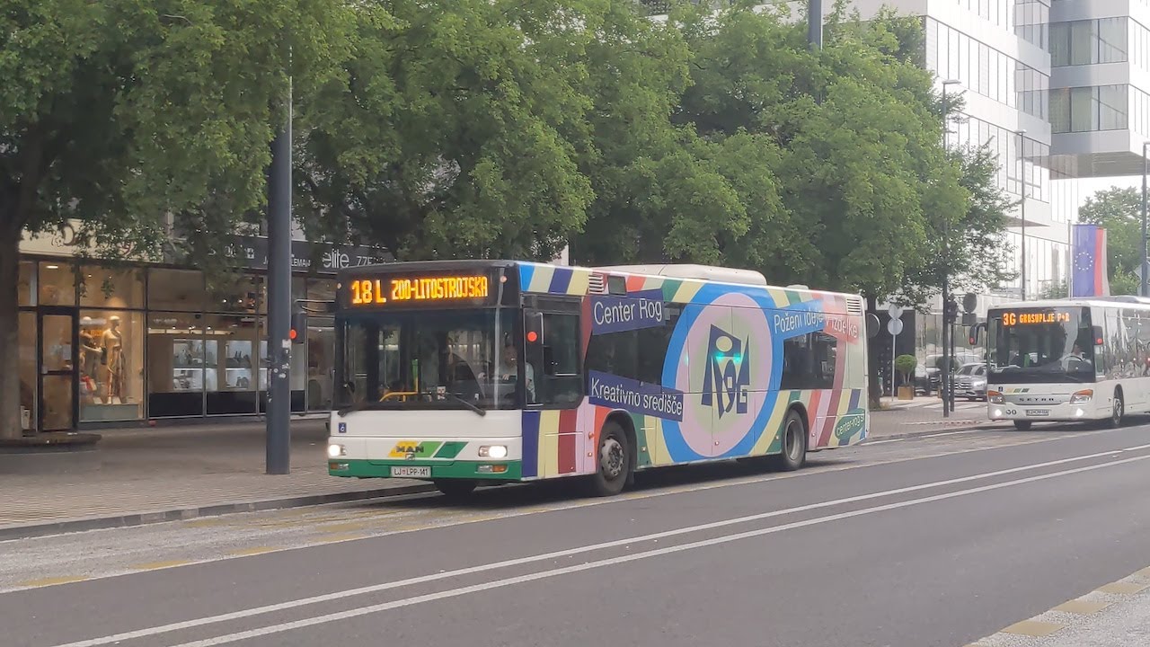 Rafa GUIDES! The MAN NL223 in Ljubljana - YouTube